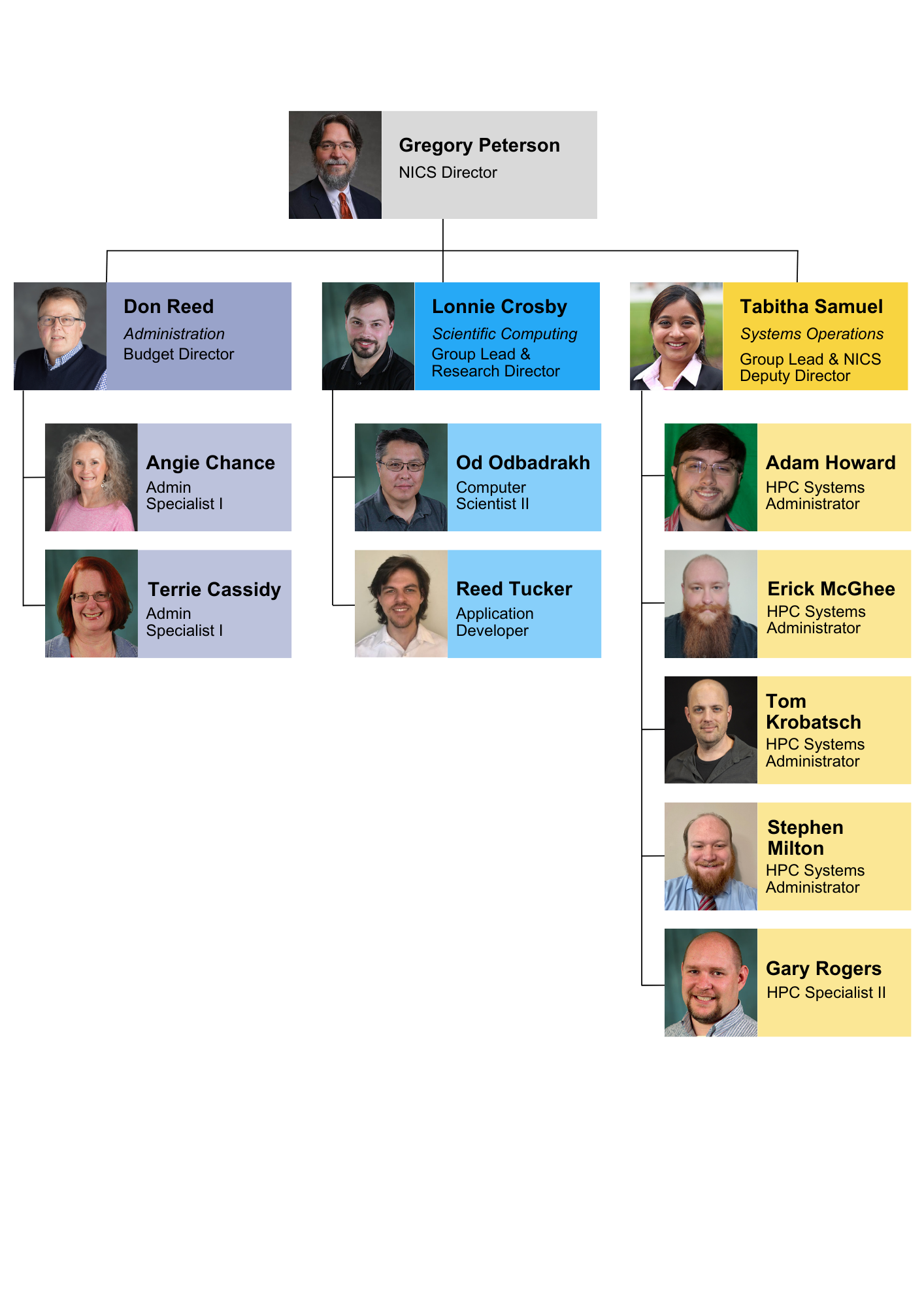 Organizational Chart - National Institute for Computational Sciences